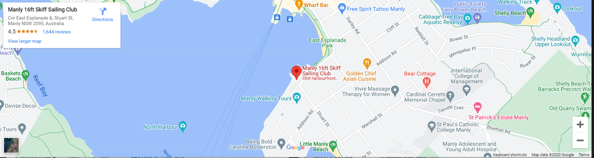 Manly 16ft Skiff Club Restaurant | Manly 2095 Co