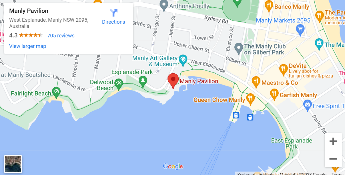 Manly Pavilion — Variety | Manly 2095 Co