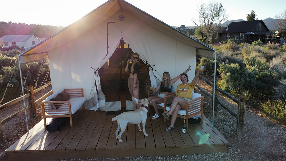 Glamping, y'all: BaseCamp 37°