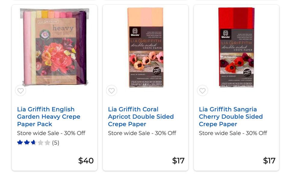 #Stayhome Crepe Paper Flower Resources