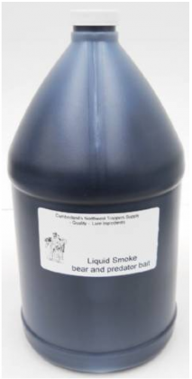 Liquid Smoke Bear & Canine Bait. Gallon | Cumberland Trappers