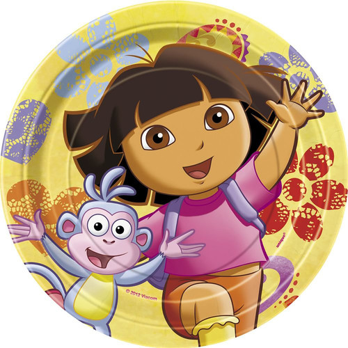 Dora The Explorer Plates | Mysite 7