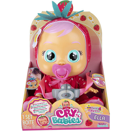 Cry Babies Tutti Frutti Ella The Strawberry Scented Baby Doll | Mysite 7