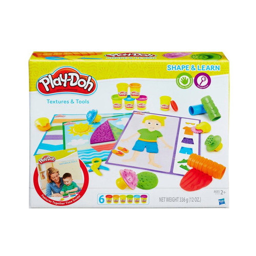 Play-Doh Shape and Learn Textures and Tools | Mysite 7