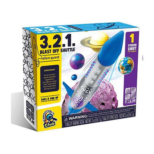 3, 2, 1 Blast Off Shuttle Science Experiment Kit | Mysite 7