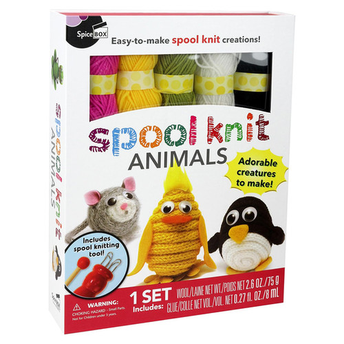 SpiceBox Beginners Spool Knitting Kit for Kids | Mysite 7