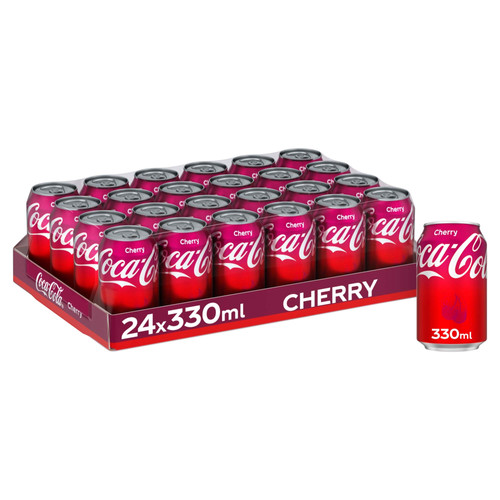 bb 28/02/2026 Cherry Coke 330ml, 24*330ml, 20p+ per unit | Box-Deals