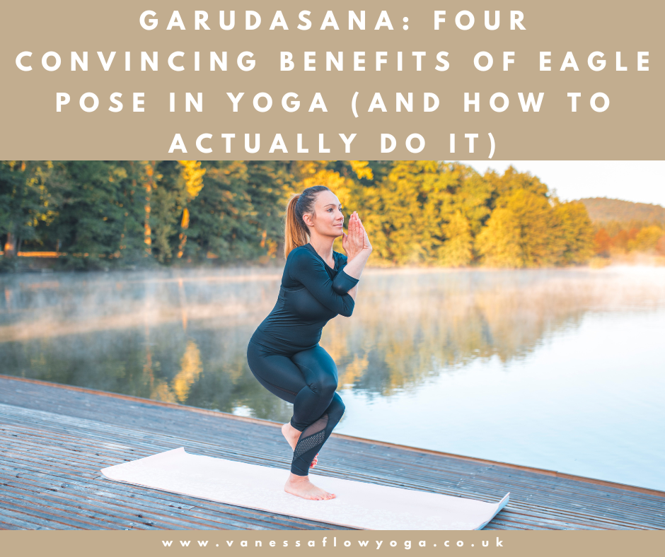eagle yoga pose