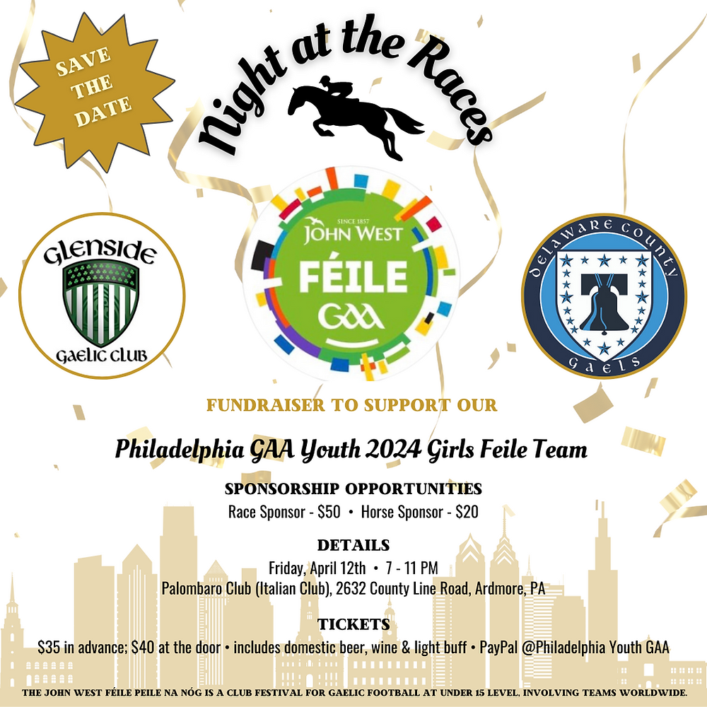 Philadelphia GAA Youth announces we are sending a girls team to Feile ...