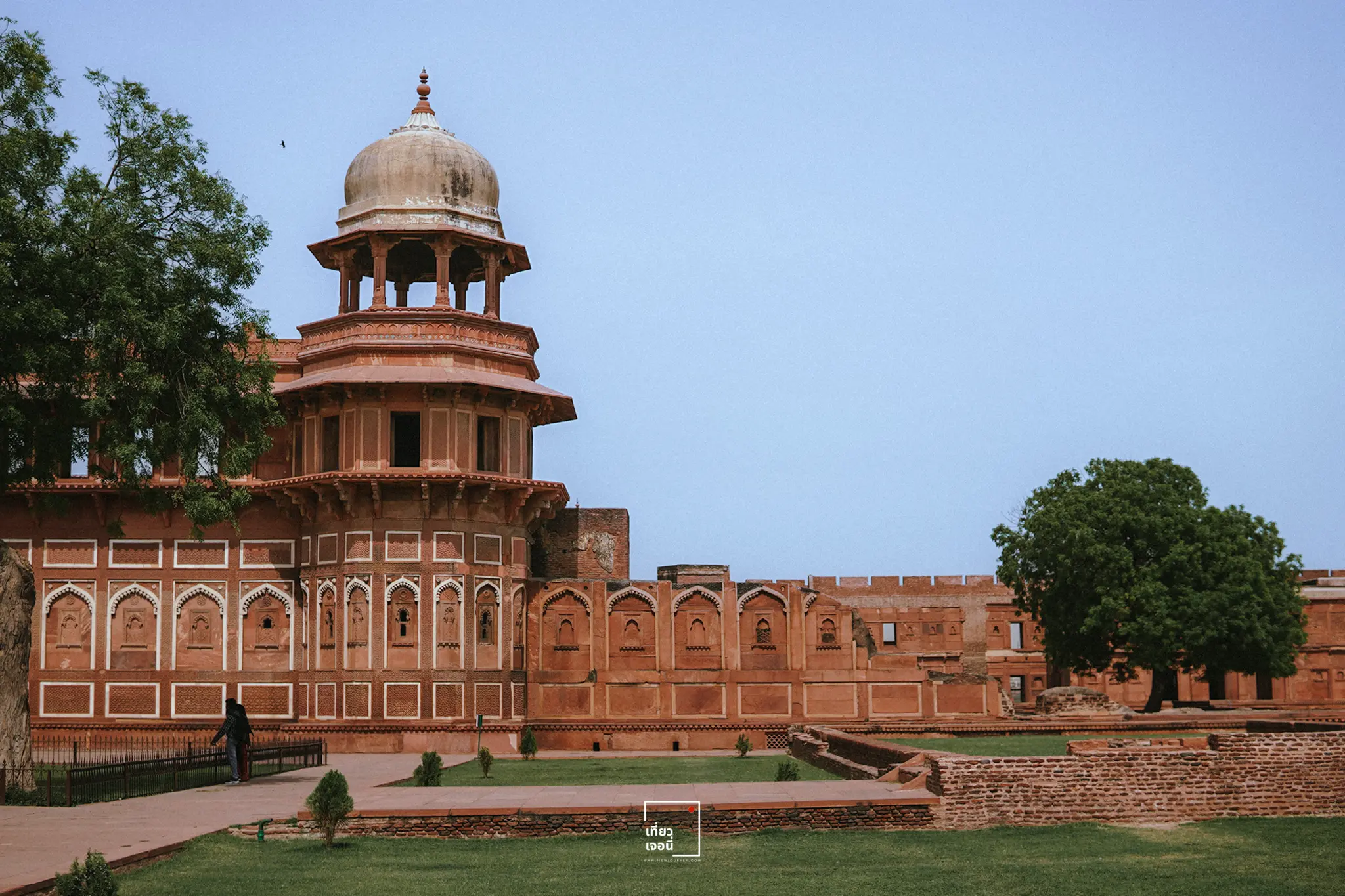Agra Fort ป้อมอัครา ป้อมปราการและพระราชวังที่มีประวัติศาสตร์ยาวนาน