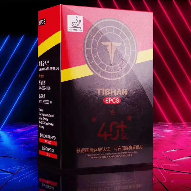TIBHAR 3-star 40+ Seamless Table Tennis Ball ITTF Approved | Two and Ones TIBHAR 3-star 40+ Seamless Table Tennis Ball ITTF Approved | Two and Ones