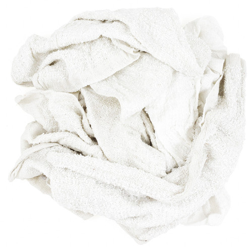 White Terry Cloth Rags | Bigelow