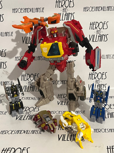 TRANSFORMERS FALL OF CYBERTRON VOYAGER AUTOBOT BLASTER AND DATA DISC ...