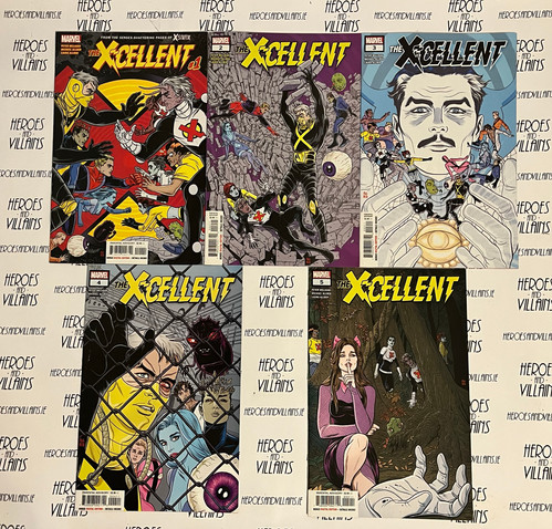 X-CELLENT NEW BLOOD NEW WORLD STORY ARC (MARVEL COMICS 2022) | Heroes ...