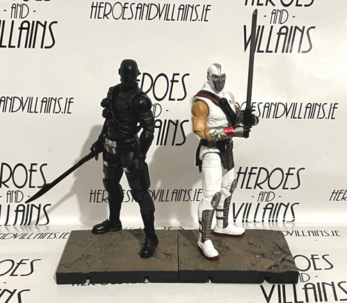 GI JOE EXQUISITE MINI SNAKE EYES AND STORM SHADOW (HIYA TOYS 2024 ...