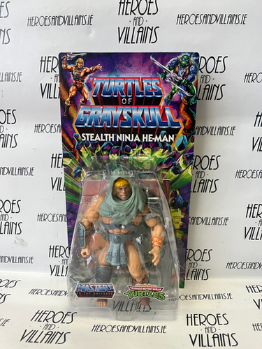 TMNT x MOTU TURTLES OF GRAYSKULL STEALTH NINJA HE-MAN (MATTEL 2025 ...