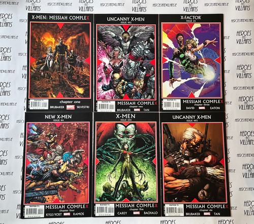 X-MEN MESSIAH COMPLEX COMPLETE STORY ARC (MARVEL COMICS 2008) | Heroes ...
