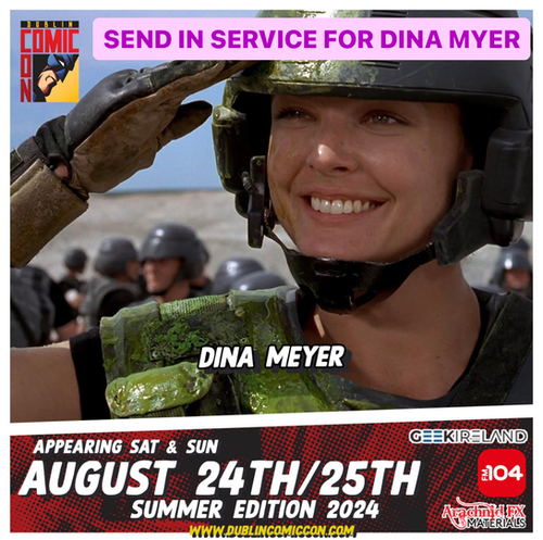 DINA MYER @DUBLINCOMICCON SIGNATURE ITEM SEND IN SERVICE (AUGUST 2024 ...