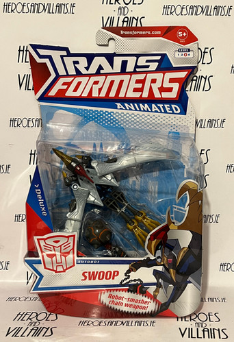 TRANSFORMERS ANIMATED DELUXE DINOBOT SWOOP (HASBRO 2008) | Heroes and ...