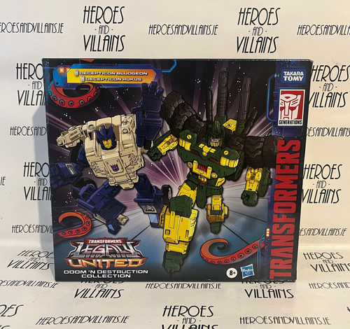 TRANSFORMERS LEGACY UNITED DOOM N DESTRUCTION DECEPTICON BLUDEGEON AND ...