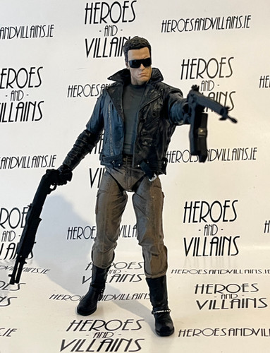 THE TERMINATOR ULTIMATE T-800 POLICE STATION ASSAULT (NECA 2020 ...