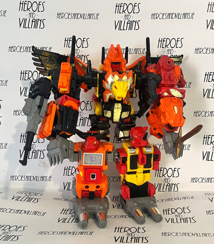 TRANSFORMERS G1 COMBINER TEAM PREDACONS PREDAKING (HASBRO 1986 ...