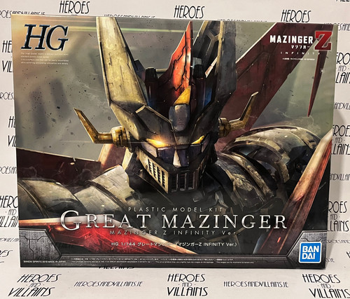 MAZINGER Z INFINITY HG GREAT MAZINGER 1/44 SCALE MODEL KIT (BANDAI 2018 ...