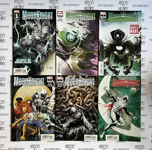 MOON KNIGHT MIDNIGHT MISSIONS #1-6 STORY ARC (MARVEL COMICS 2021 ...
