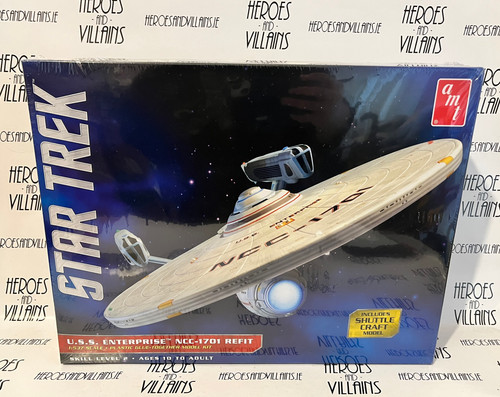 STAR TREK 1/537 SCALE USS ENTERPRISE REFIT MODEL KIT (AMT 2022 ...