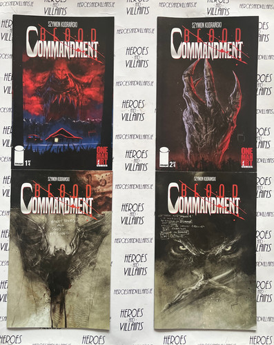 BLOOD COMMANDMENT MINI SERIES (IMAGE COMICS 2024) | Heroes and Villains