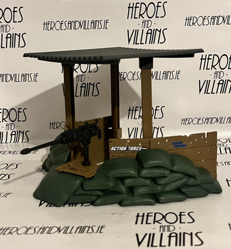 ACTION FORCE / GI JOE 3 3/4” OUTPOST DEFENDER BATTLE STATION (HASBRO ...