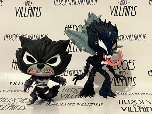 POP! SPIDER-MAN MAXIMUM VENOM 511/515 VENOMIZED ROCKET RACCOON AND ...