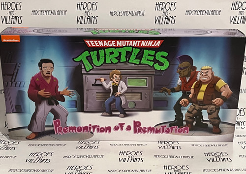 TMNT CARTOON PREMONITION OF A PREMUTATION SDCC 2022 EXCLUSIVE BOXSET ...