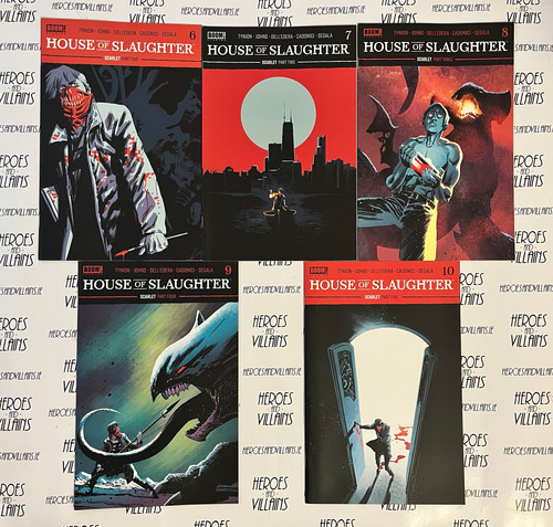 HOUSE OF SLAUGHTER #6-10 SCARLET STORY ARC (BOOM STUDIOS 2023) | Heroes ...