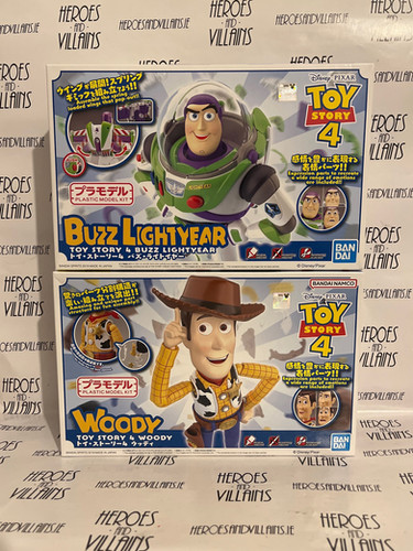 TOY STORY 4 CINEMA-RISE BUZZ LIGHTYEAR AND WOODY MODEL KITS (BANDAI ...