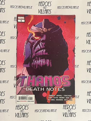 THANOS DEATH NOTES #1 (MARVEL COMICS 2022) | Heroes and Villains