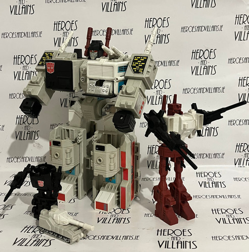TRANSFORMERS G1 AUTOBOT CITY BATTLE STATION METROPLEX (HASBRO 1986 ...