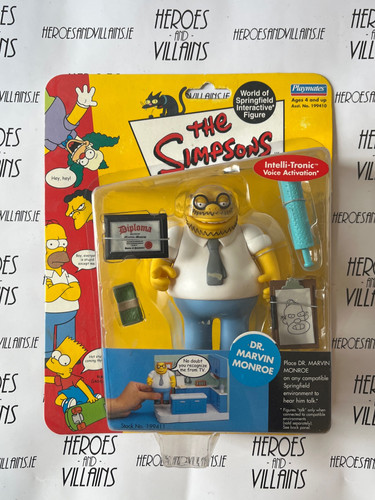 SIMPSONS WORLD OF SPINGFIELD SERIES 10 DR MARVIN MONROE (PLAYMATES 2000 ...