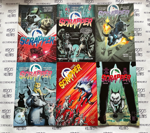 SCRAPPER COMPLETE MINI SERIES (IMAGE COMICS 2024) | Heroes and Villains