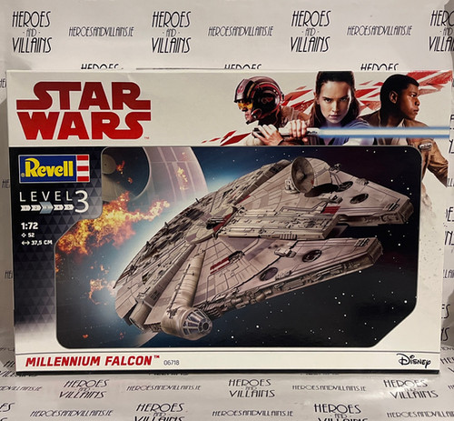STAR WARS 1/72 SCALE MILLENNIUM FALCON MODEL KIT (REVELL 2023) | Heroes ...