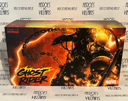 MARVEL ONE 12 COLLECTIVE GHOST RIDER AND HELL CYCLE (MEZCO TOYZ 2023 ...