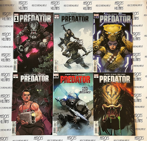 PREDATOR DAY OF THE HUNTER MINI SERIES #1-6 (MARVEL COMICS 2022 ...