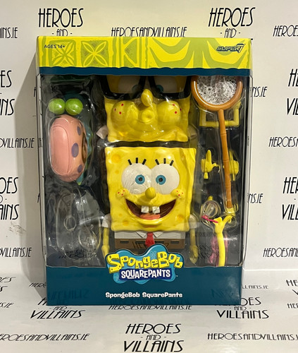 SPONGEBOB SQUAREPANTS ULTIMATES SPONGEBOB (SUPER7 2023) | Heroes and ...