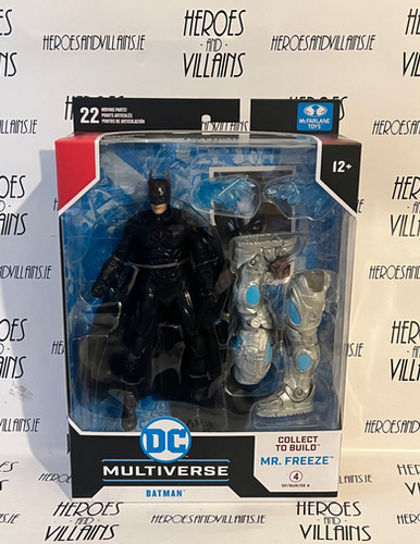 DC MULTIVERSE BATMAN & ROBIN BUILD FREEZE GEORGE CLOONEY BATMAN (MCFA ...
