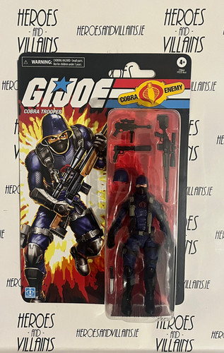 GI JOE CLASSIFIED 6” RETRO COBRA TROOPER (HASBRO 2024) | Heroes and ...