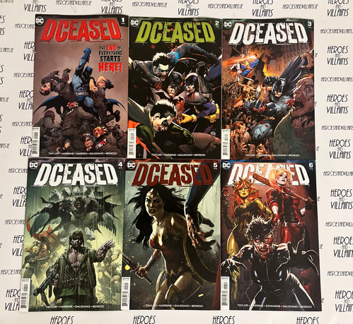 DCEASED THE COMPLETE MINI SERIES SET (DC COMICS 2020) | Heroes and Villains