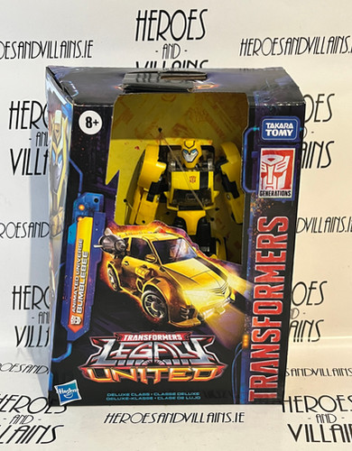 TRANSFORMERS LEGACY ANIMATED DELUXE AUTOBOT BUMBLEBEE (2024) | Heroes ...