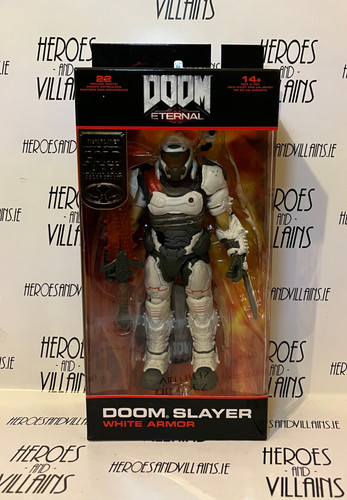 DOOM WHITE ASTRO SKIN DOOM SLAYER (MCFARLANE TOYS 2022) | Heroes and ...