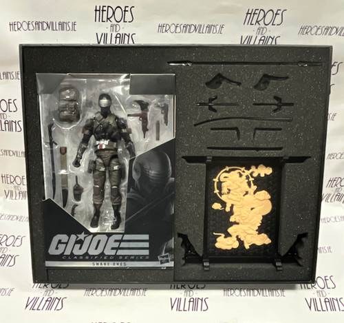 GI JOE CLASSIFIED 00 SNAKE EYES SDCC EXCLUSIVE (HASBRO 2020) | Heroes ...