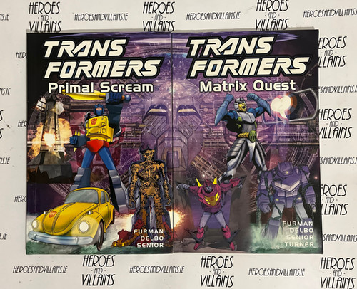 TRANSFORMERS VOL #11 PRIMAL SCREAM+ 12 MATRIX QUEST (TITAN BOOKS 2002 ...